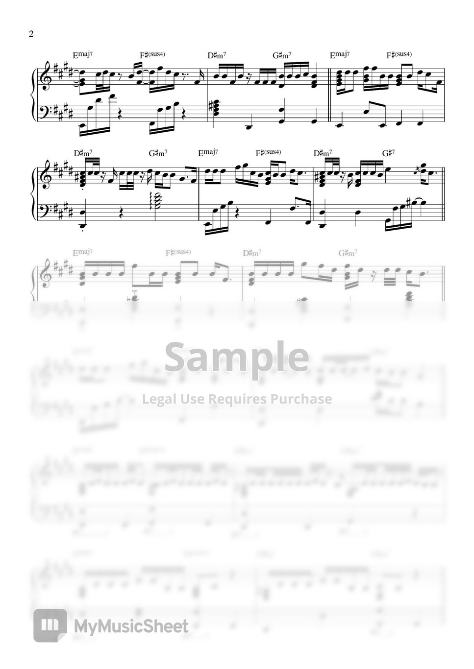 세븐틴(SEVENTEEN) - 247 piano cover (Original Key) Sheets