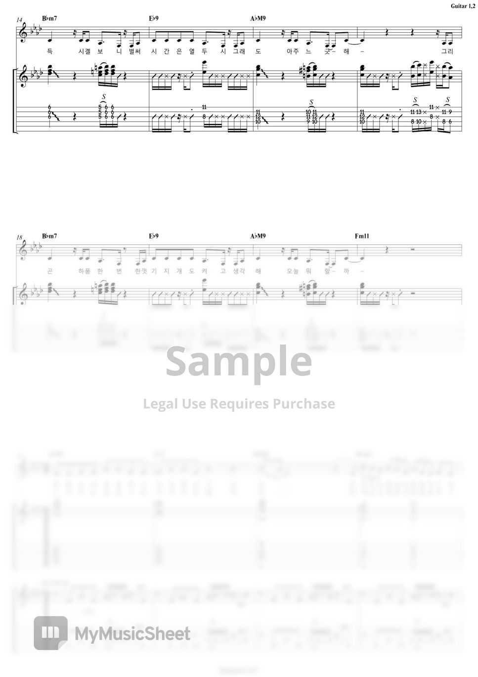 TAEYEON - Weekend | Band Score Sheets