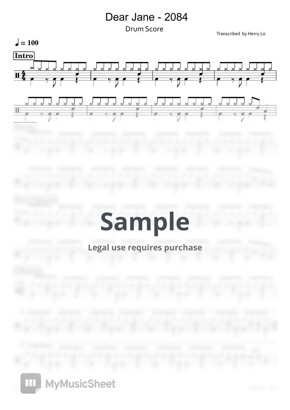 Dear Jane - 2084 Hoja by herrylo_drums