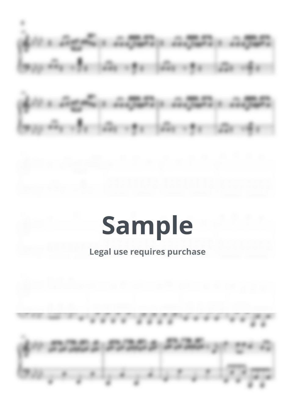 Siina Mota - Young Girl A Sheet Music by Piano Lovers. jp