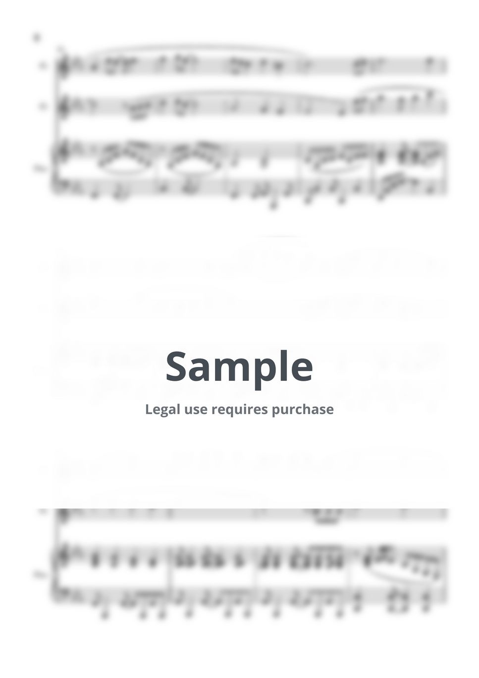 Joe Hisaishi - 〔2Fl・Pf〕Ghibli "Kimi wo Nosete" Sheet Music by Itachi’s Sheet Music Shop