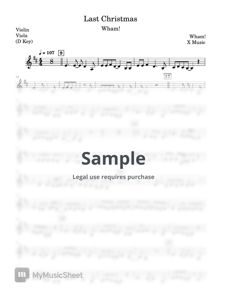 Wham! - Last Christmas (D.C.F.G Key/附伴奏連結(With Karaoke Links)/含簡譜 ...