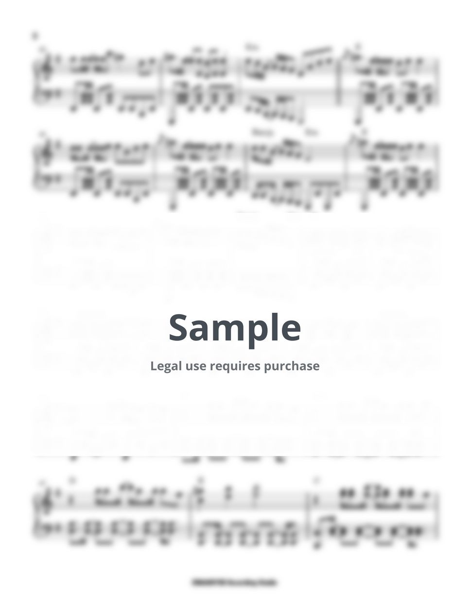 JEON SOMI - Ice Cream Sheet Music by JENARRTEE Recording Studio