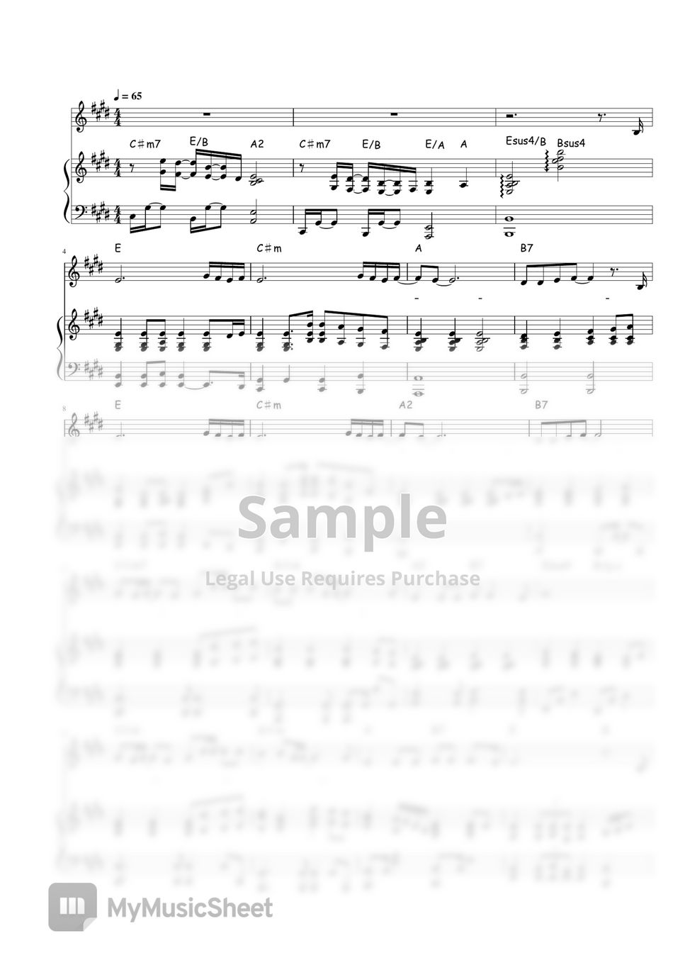 고형원 우리 함께 기도해 E Key Sheets By 생명의건반