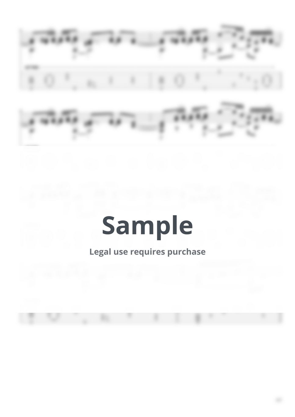 Tim Farrell - Little Martha Tab + 1staff by Agape Guitar