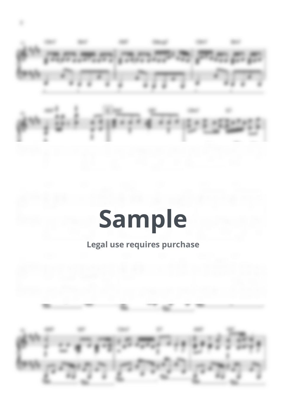 SixTONES - こっから Sheet Music by シータピアノ