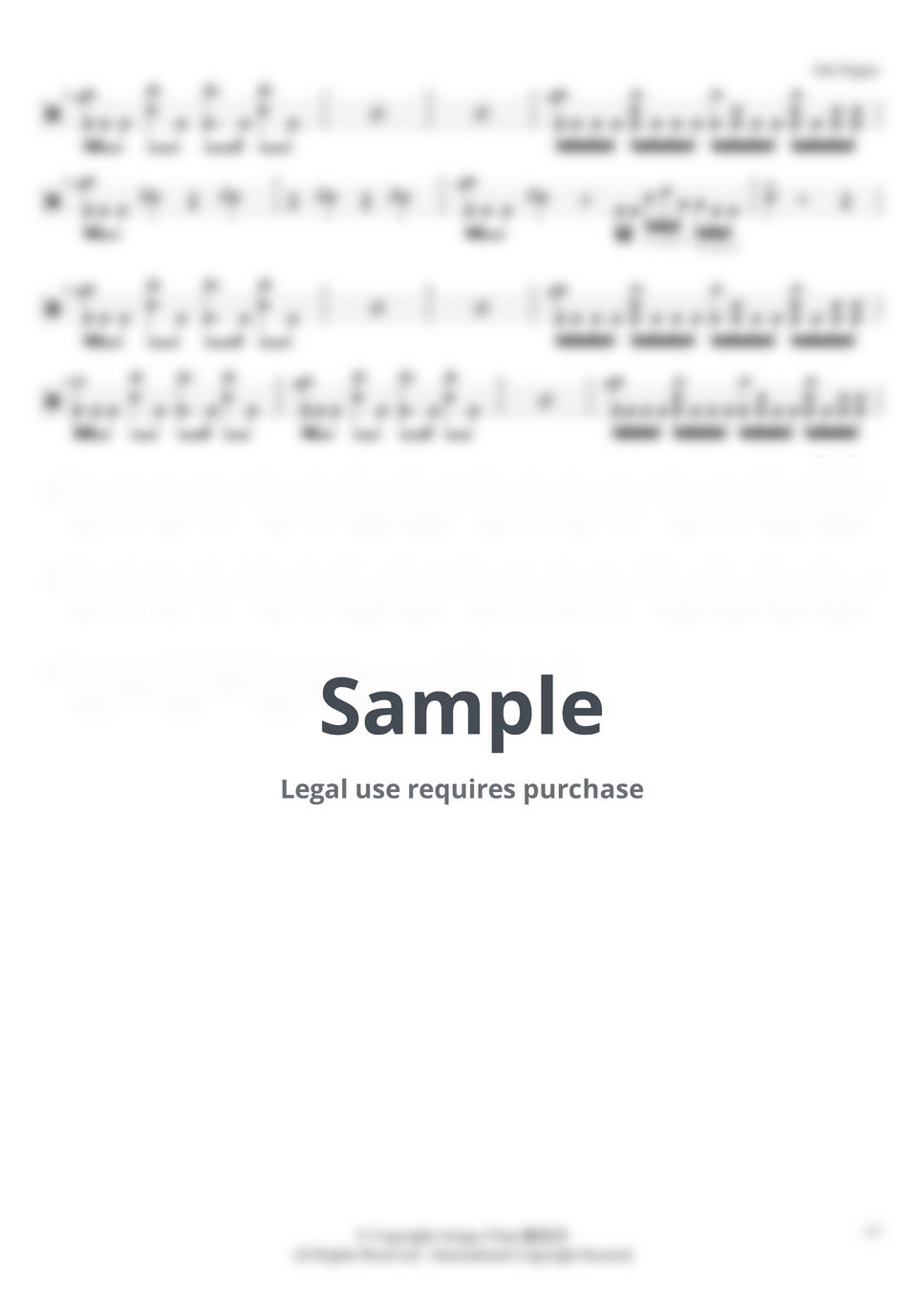 Hatebreed - Destroy Everything Sheets by Amigo Chan 陳鼓淳