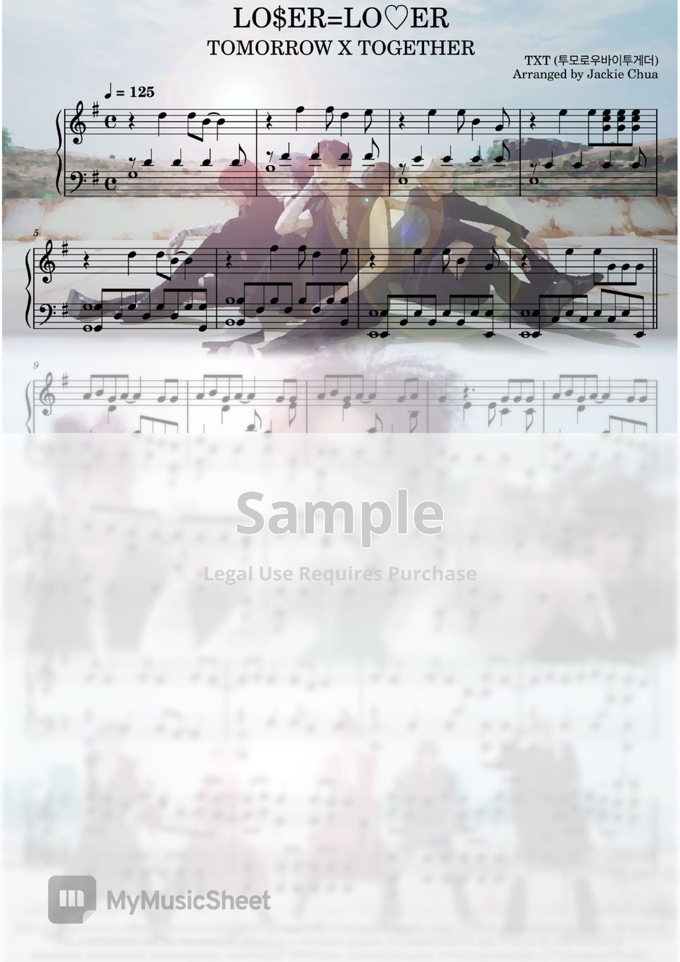 TXT (투모로우바이투게더) TOMORROW X TOGETHER - LO$ER=LO♡ER (Loser Lover) (Piano ...