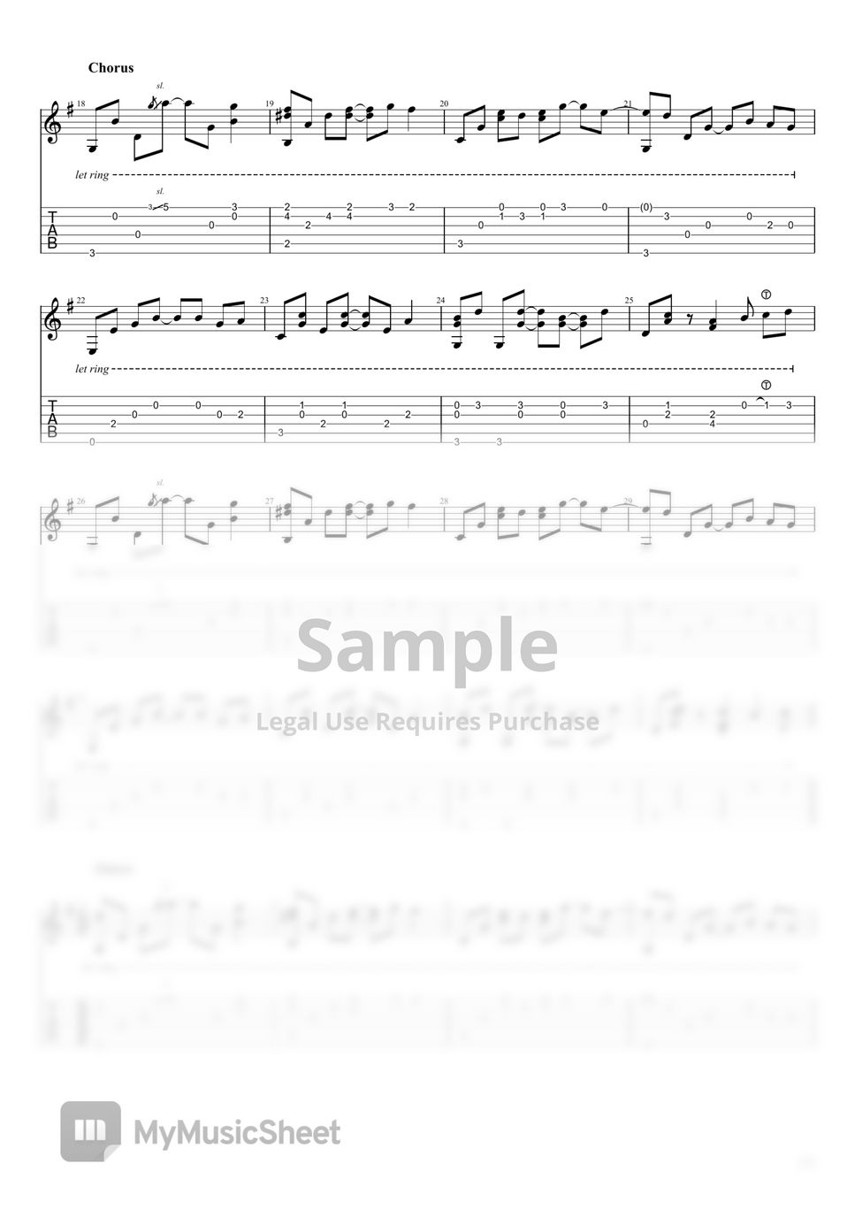 Reply 1988 OST - Hyehwadong (Reply 1988 OST) Easy Finger Style Tab TAB+ ...