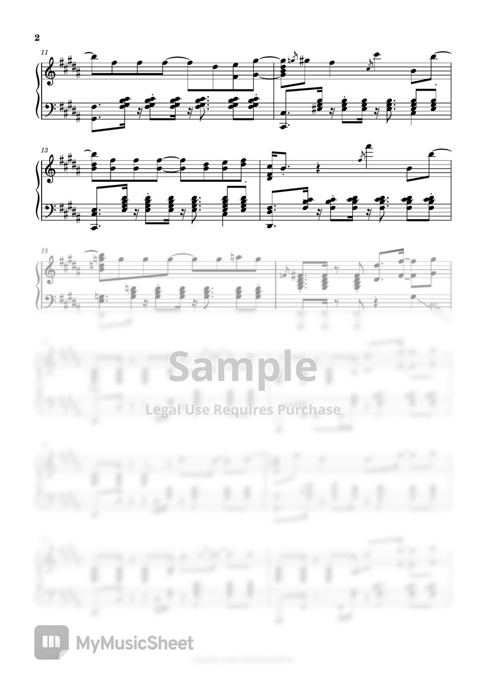 Blue Period - EVERBLUE (ブルーピリオド OP) Sheet by BambooOnFire