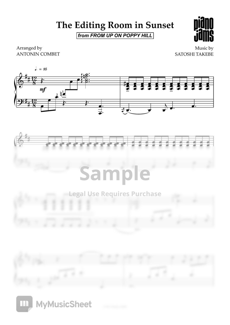 Satoshi Takebe - The Editing Room in sunset (From Up on Poppy Hill ...