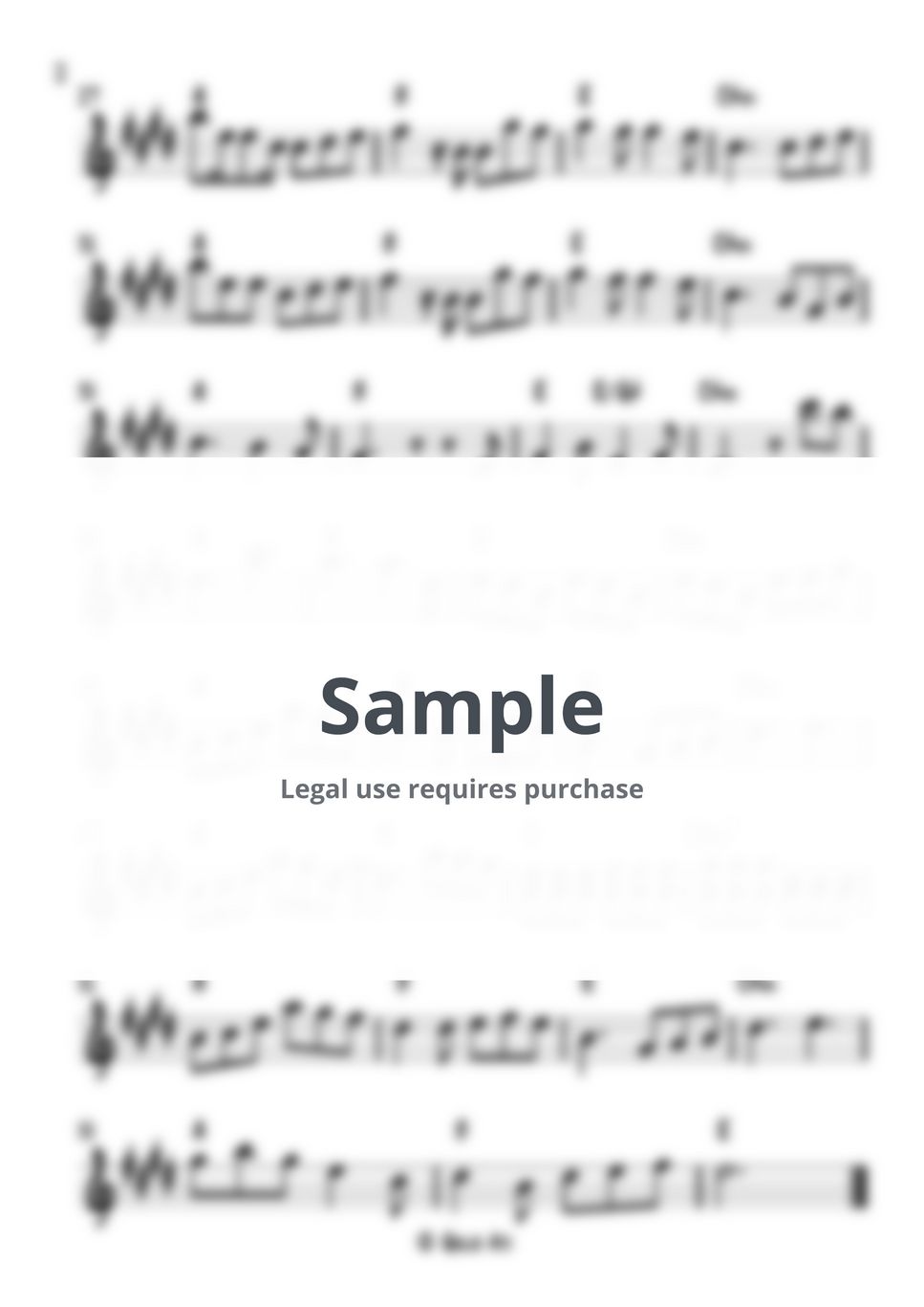 Yung Kai - Blue (Leadsheet) Sheets by Galih Aji