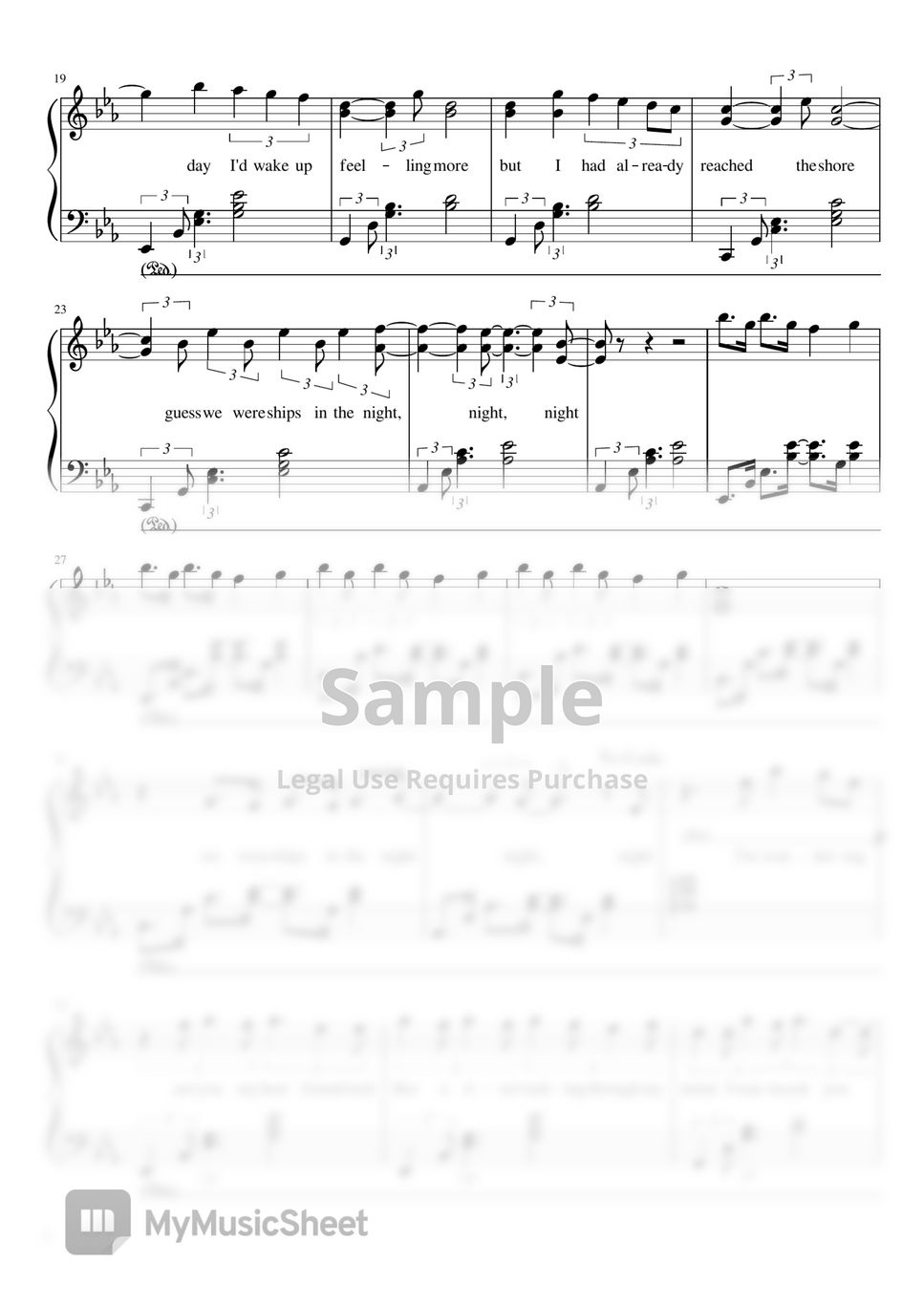 BTS - Sweet Night Sheets by TK Music