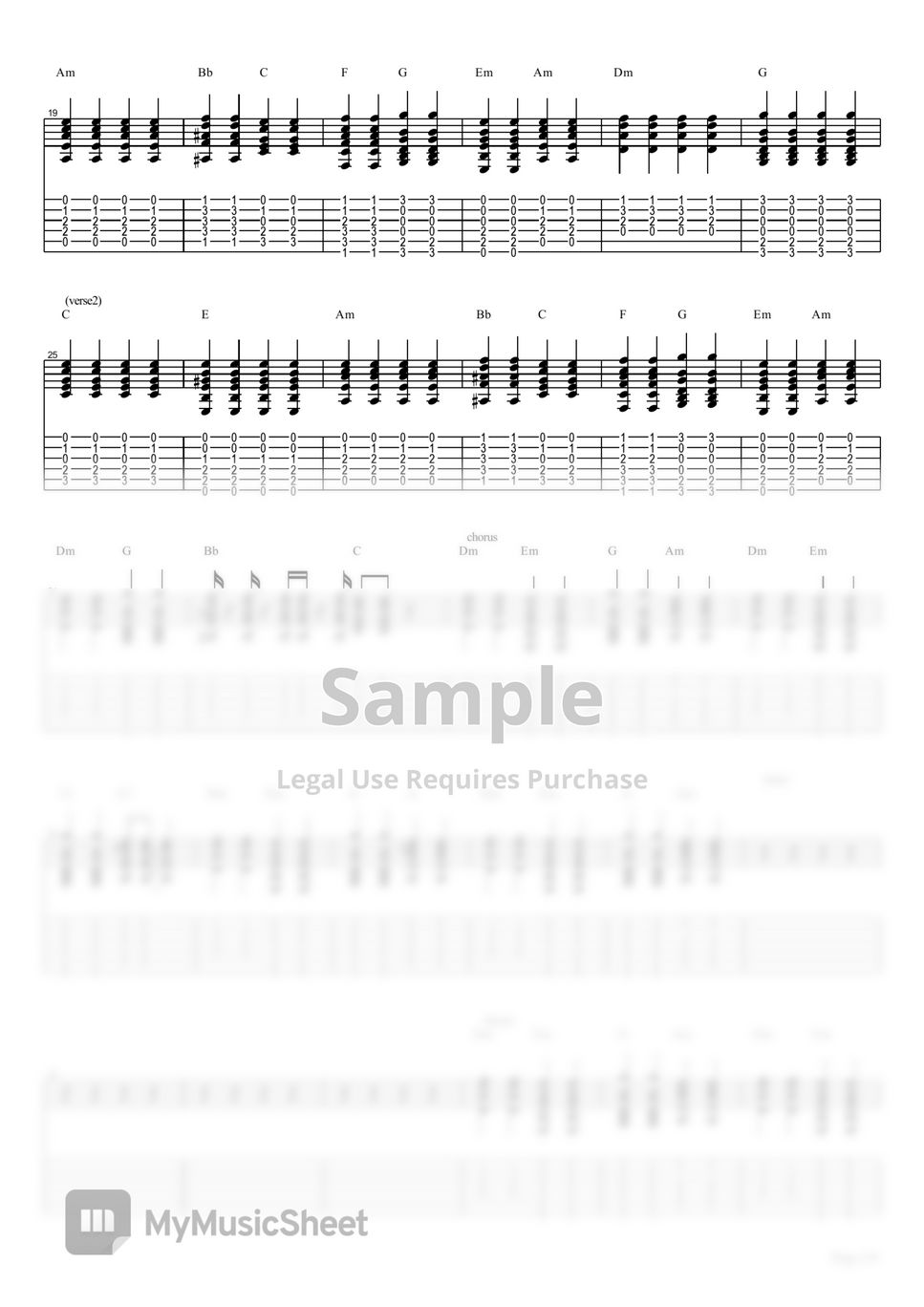 鄭秀文 SammiCheng - 華星Medley 《熱愛島》《Chotto等等》《叮噹》guitar tab arrange Sheet ...
