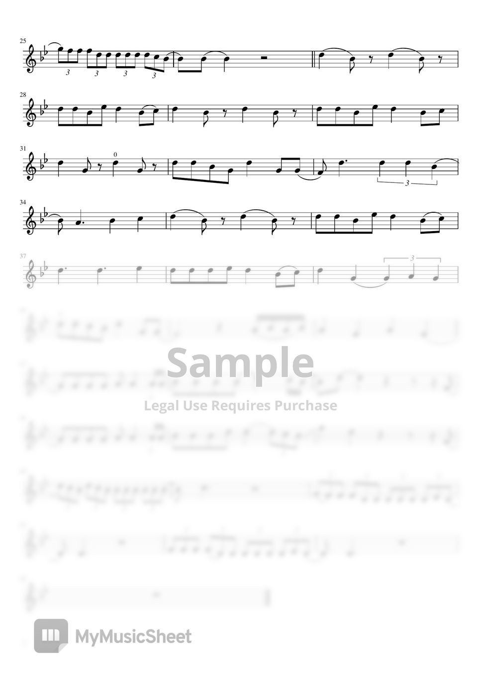 Olivia Rodrigo - drivers license Sheets by yuravln