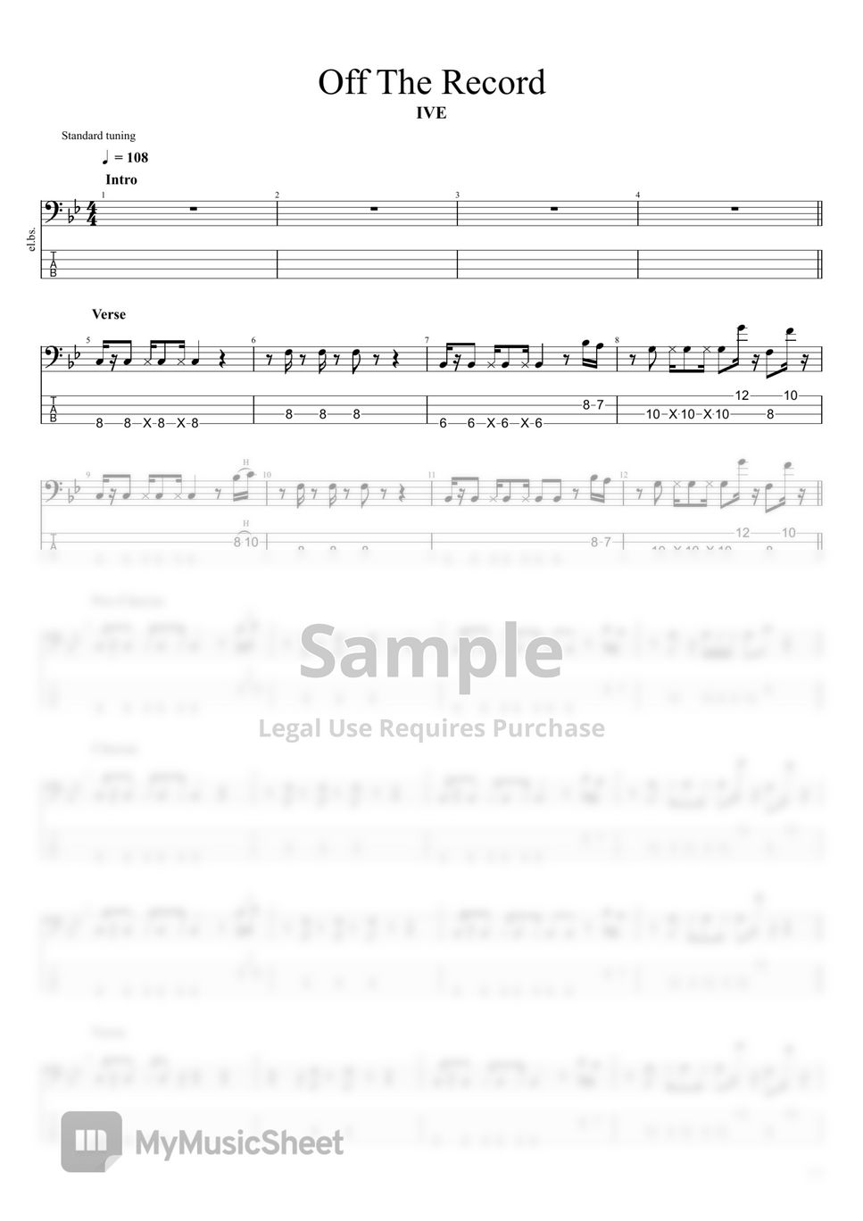 IVE - Off The Record Tab + 1staff by TUNA CRACKER