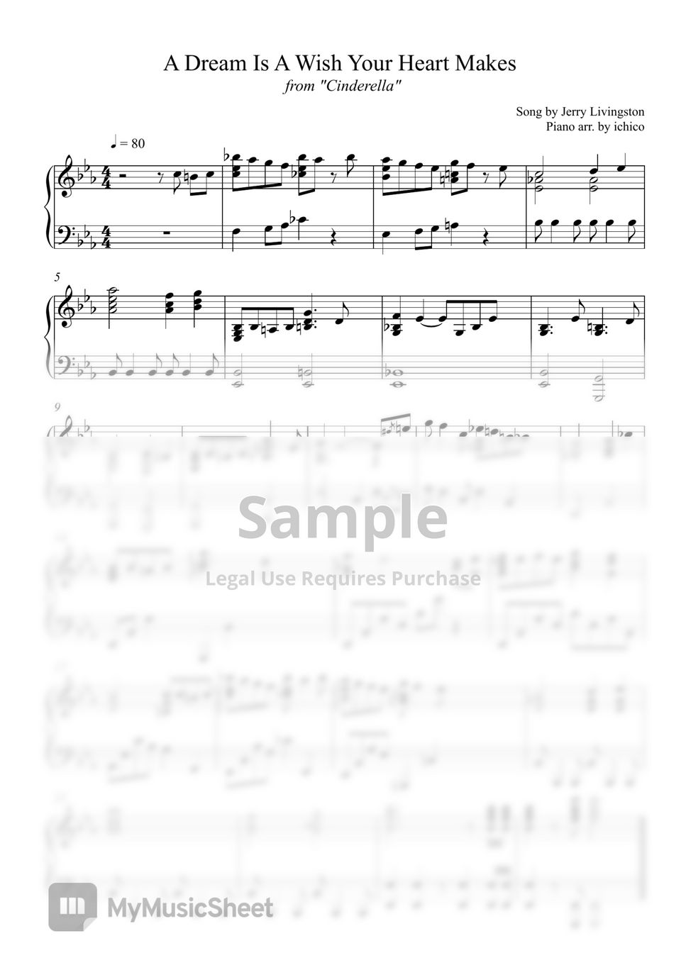 Cinderella - A Dream Is A Wish Your Heart Makes Hoja by ichico