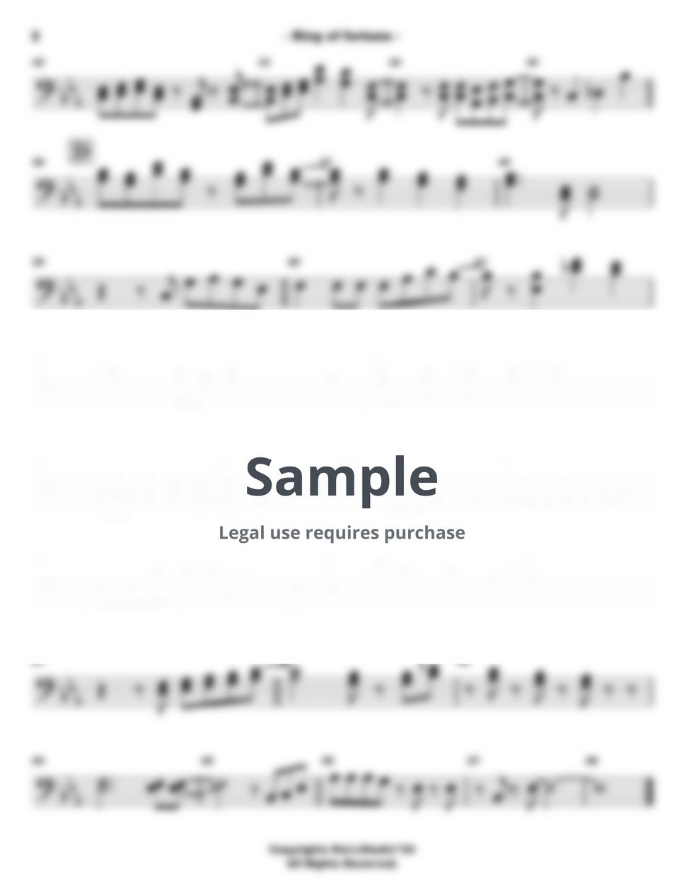 佐々木恵梨 - Ring of fortune - プラスティック・メモリーズ OP (C/ Bb/ F/ Eb キー樂譜) Sheet ...