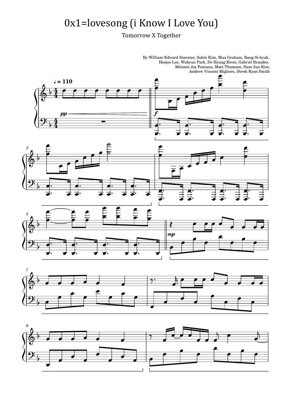 William Edward Simister, Subin Kim, Max Graham, Bang Si-hyuk, Heejoo ...