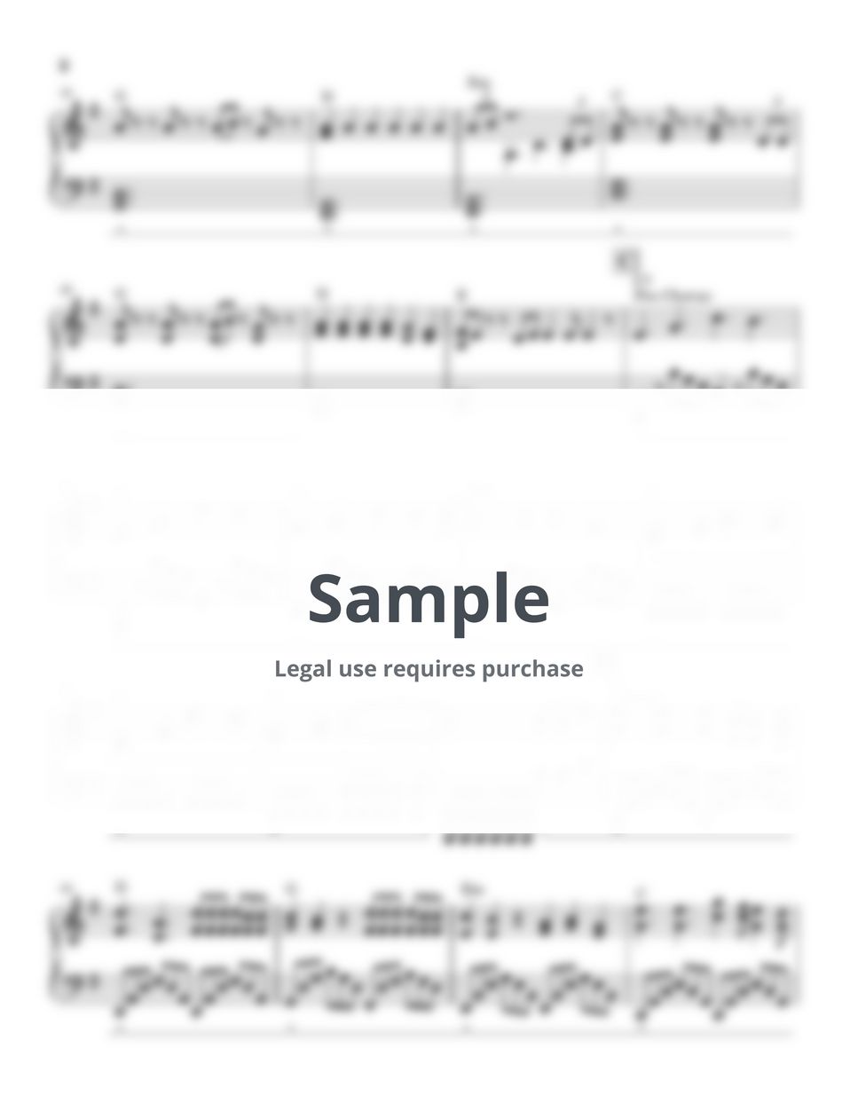 HUNTR/X, EJAE, AUDREY NUNA, REI AMI - Golden Sheet Music by Amy Hao