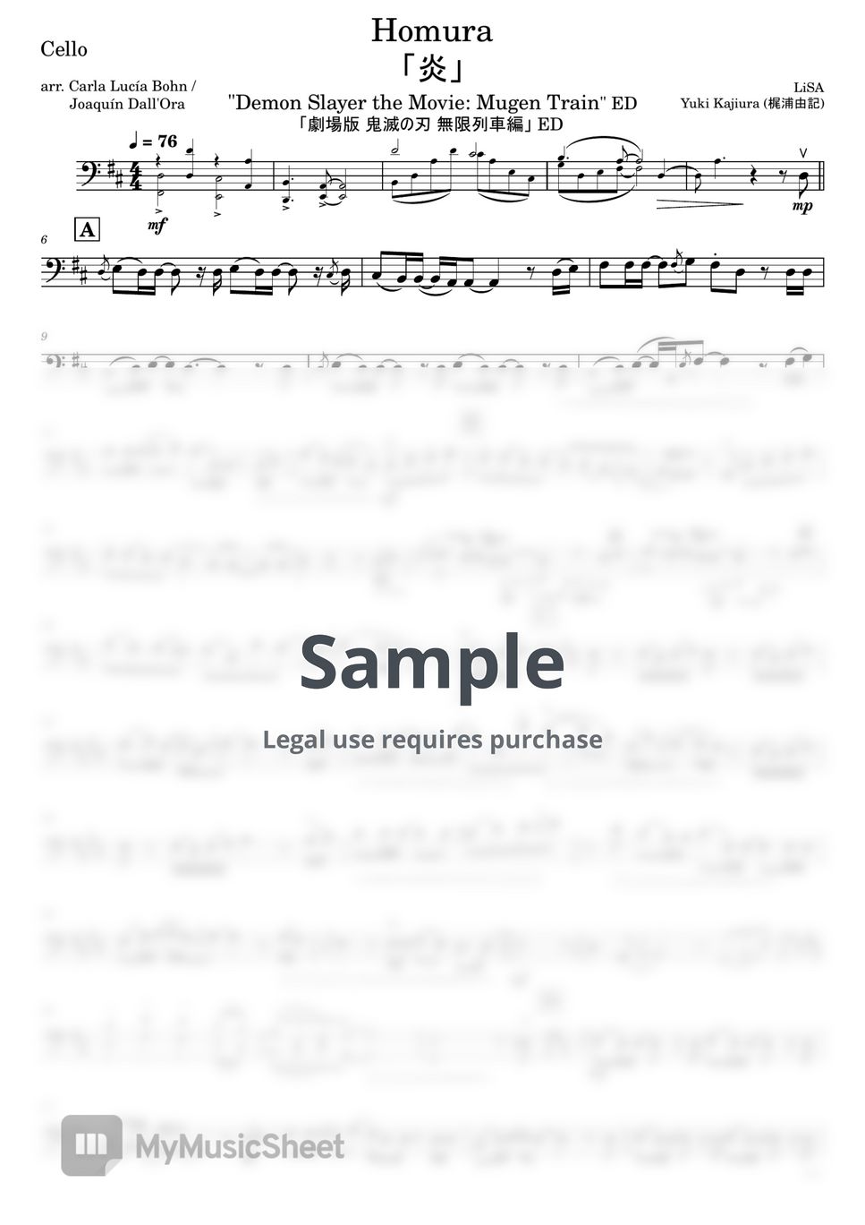 LiSA / Yuki Kajiura - Homura | "Demon Slayer the Movie: Mugen Train" ED ...