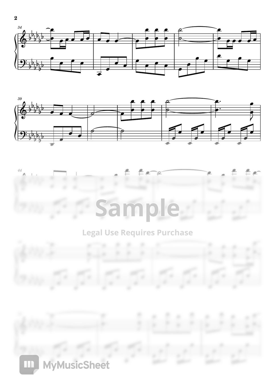 Alan Walker - Faded 악보 by Piano Go Life