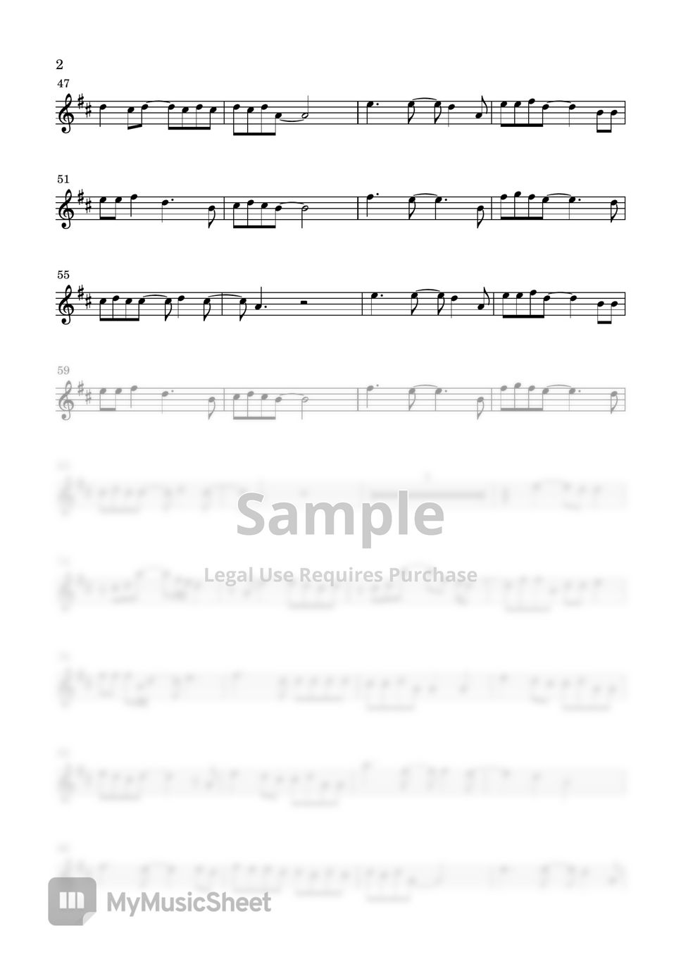 Wham! - Last Christmas Sheets by Kaho