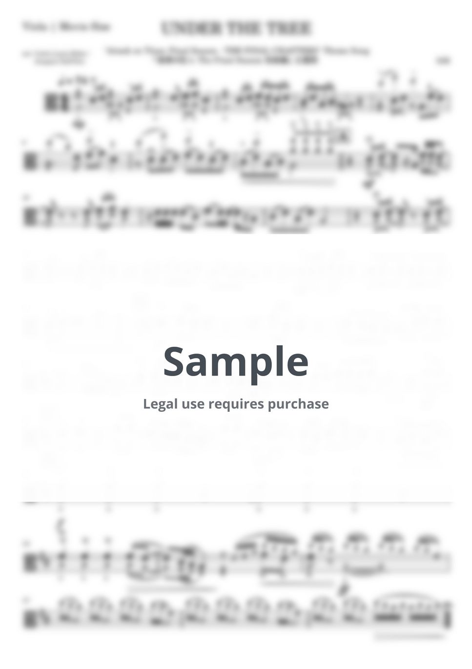 SiM - UNDER THE TREE | "Attack on Titan Final Season - THE FINAL ...