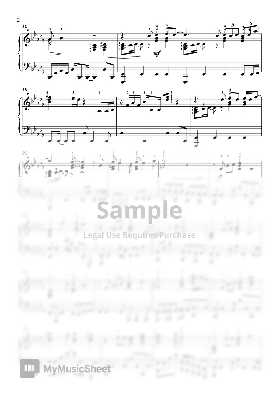 Wham! - Where Did Your Heart Go Sheets by Adelina Piano