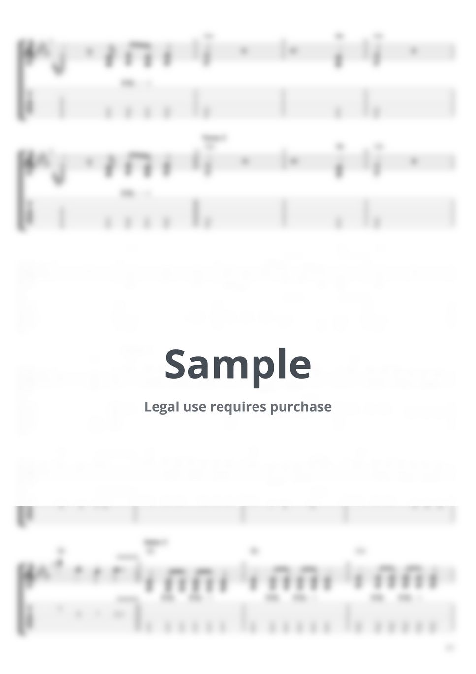 ROSÉ & Bruno Mars - APT. (Apateu) (Guitar Cover) Sheet Music by DOUBLS