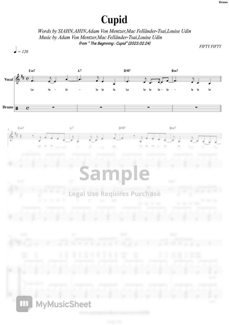 FIFTY FIFTY - Cupid 악보 by COVER SKILLS