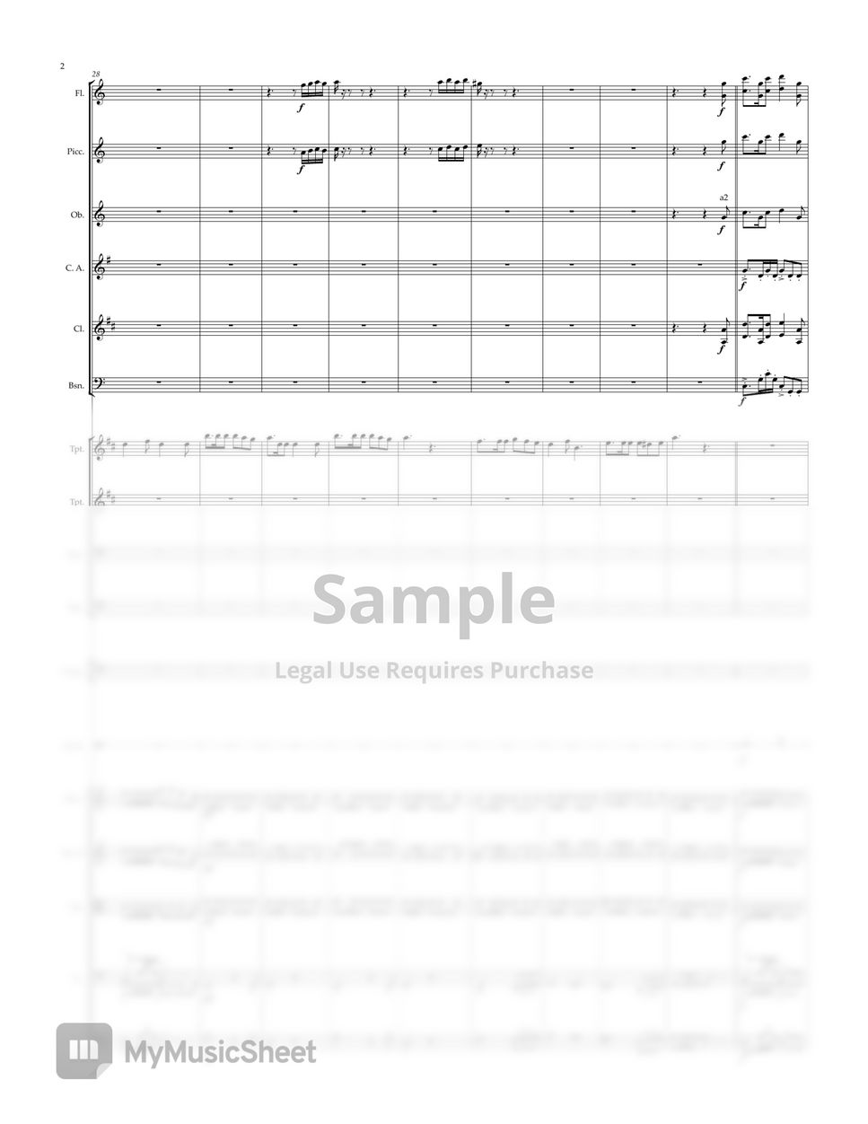 Joe Hisaishi - Pigeons and a Boy for Orchestra - Orchestral Score ...