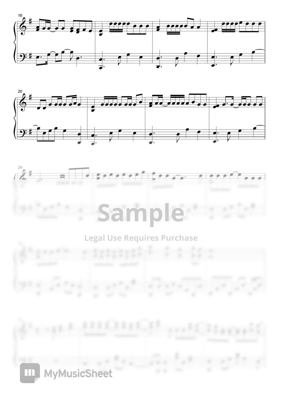 ATEEZ (에이티즈) - INCEPTION Sheets by HANPPYEOMPIANO