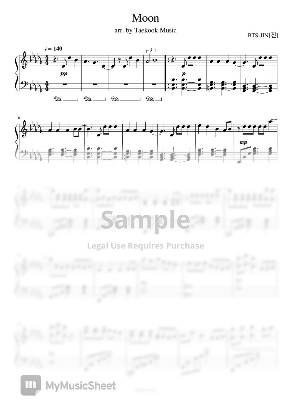BTS - Moon แผ่น by TK Music