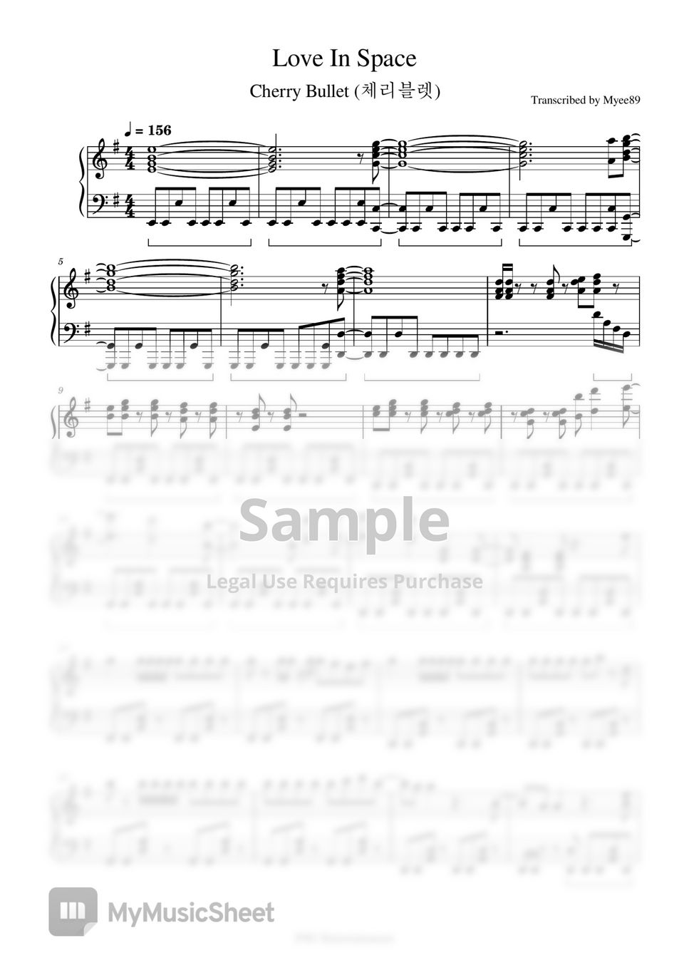 Cherry Bullet (체리블렛) - Love in Space Sheets by Myee89