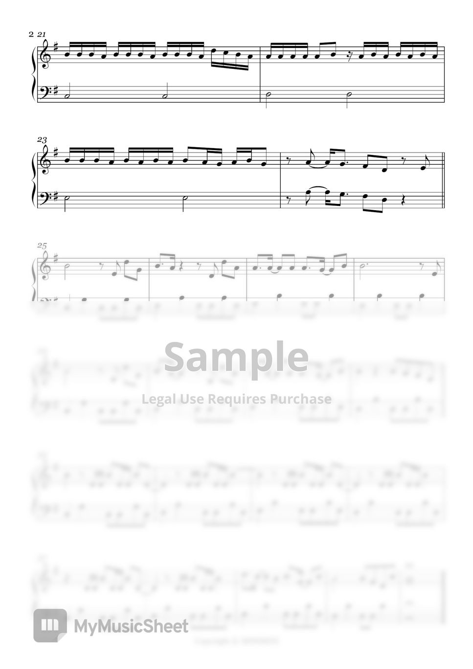 BTS (방탄소년단) - Seesaw [Easy Version] Sheets