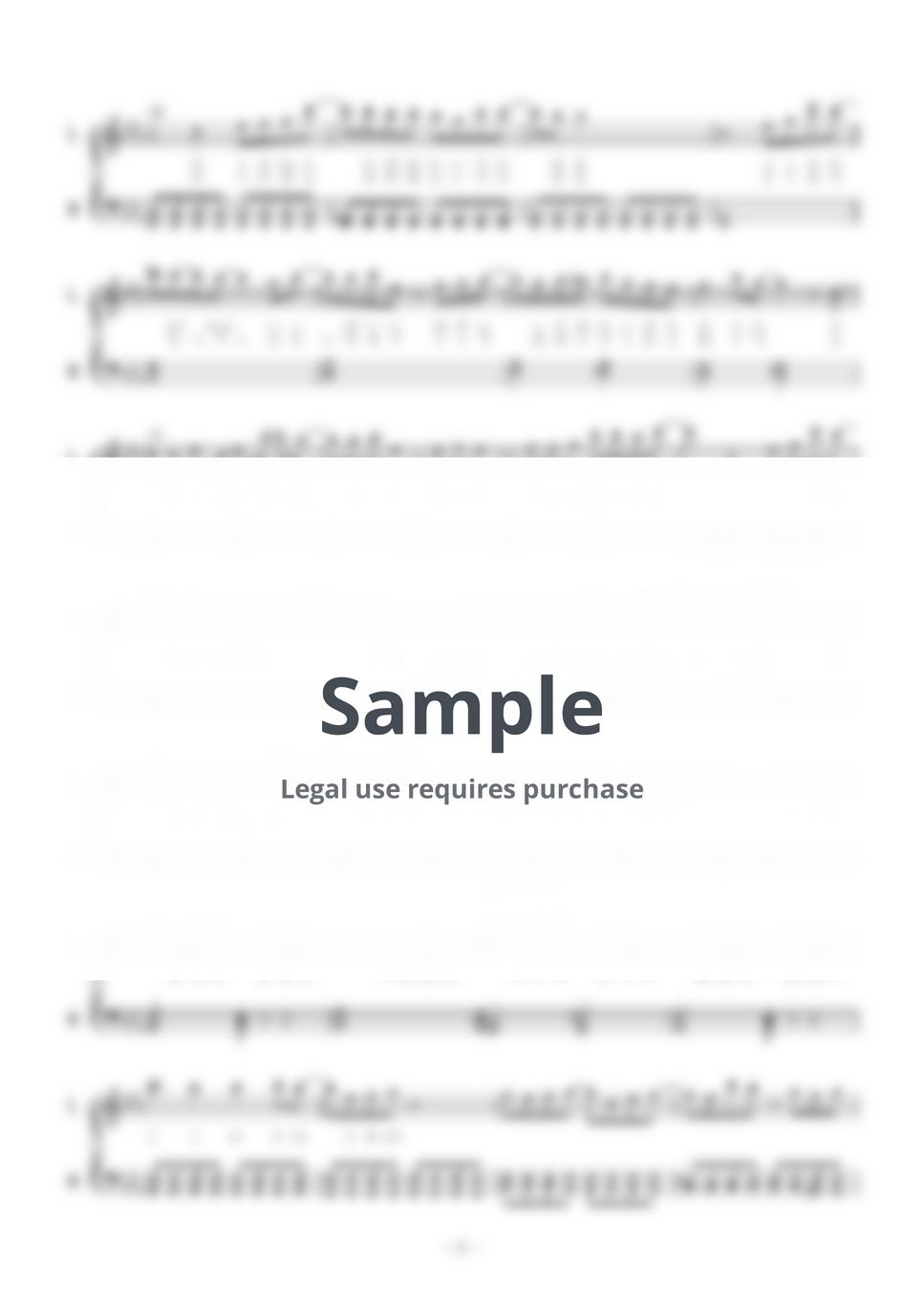 装甲娘戦機（LBX Girls） - コンパスソング（Compass Song） 악보 by 二次元楽譜製作所