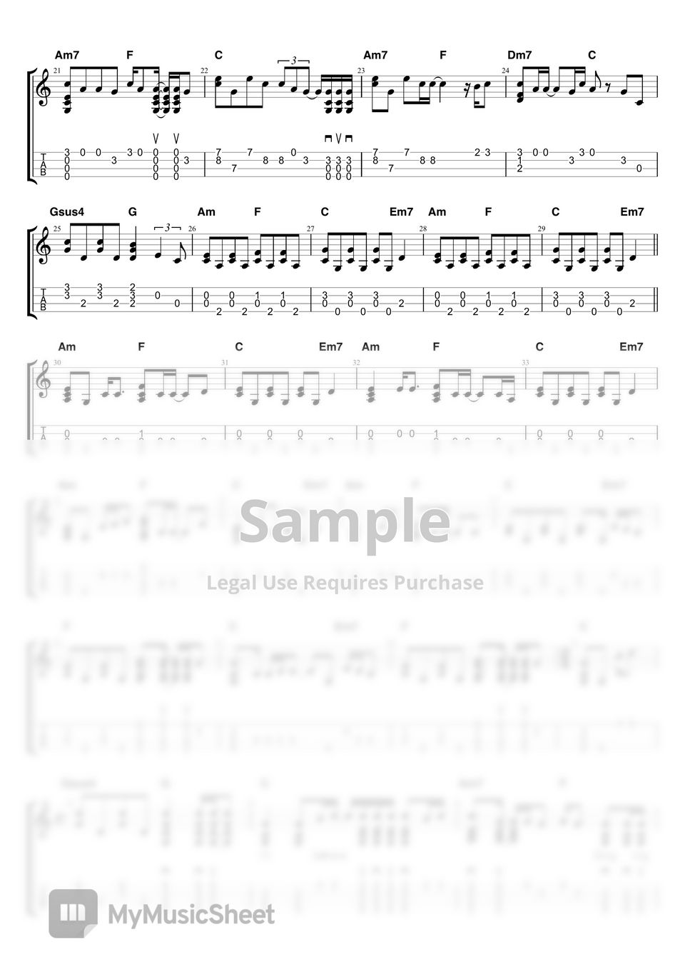 아이유(I.U.) - Love Poem (Ukulele TAB) TAB+1 Staff by Real HulaGirl
