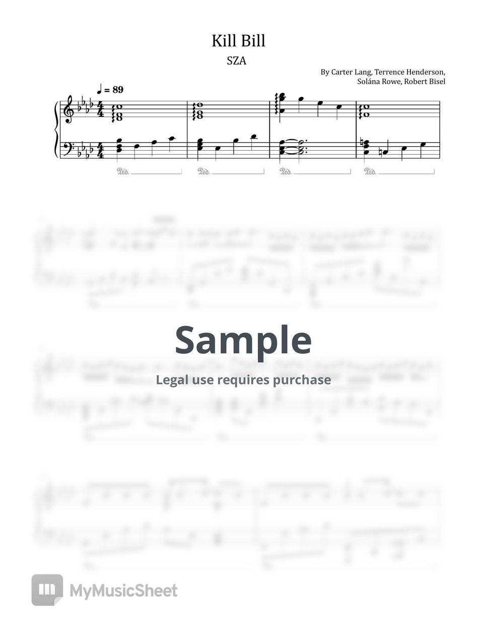 Carter Lang, Terrence Henderson, Solána Rowe, Robert Bisel - Kill Bill ...
