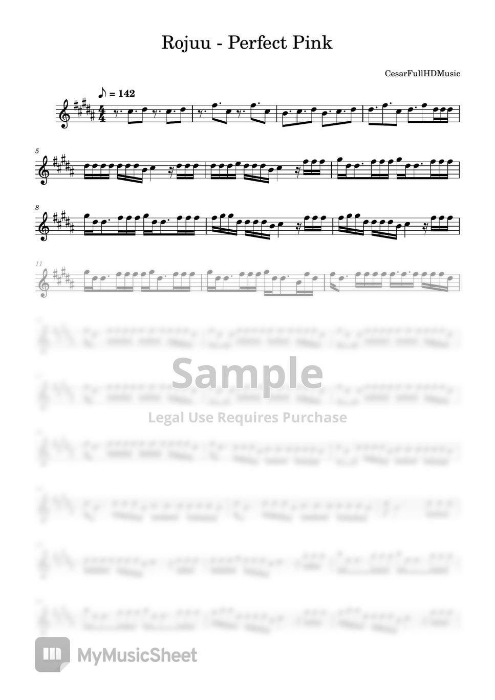 Rojuu - Perfect Pink Sheets