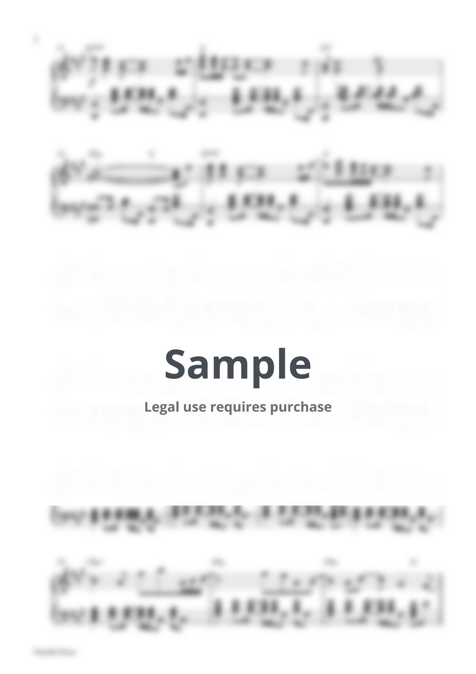 Billie Eilish - WILDFLOWER (Piano Sheet) Sheet Music by Pianella Piano