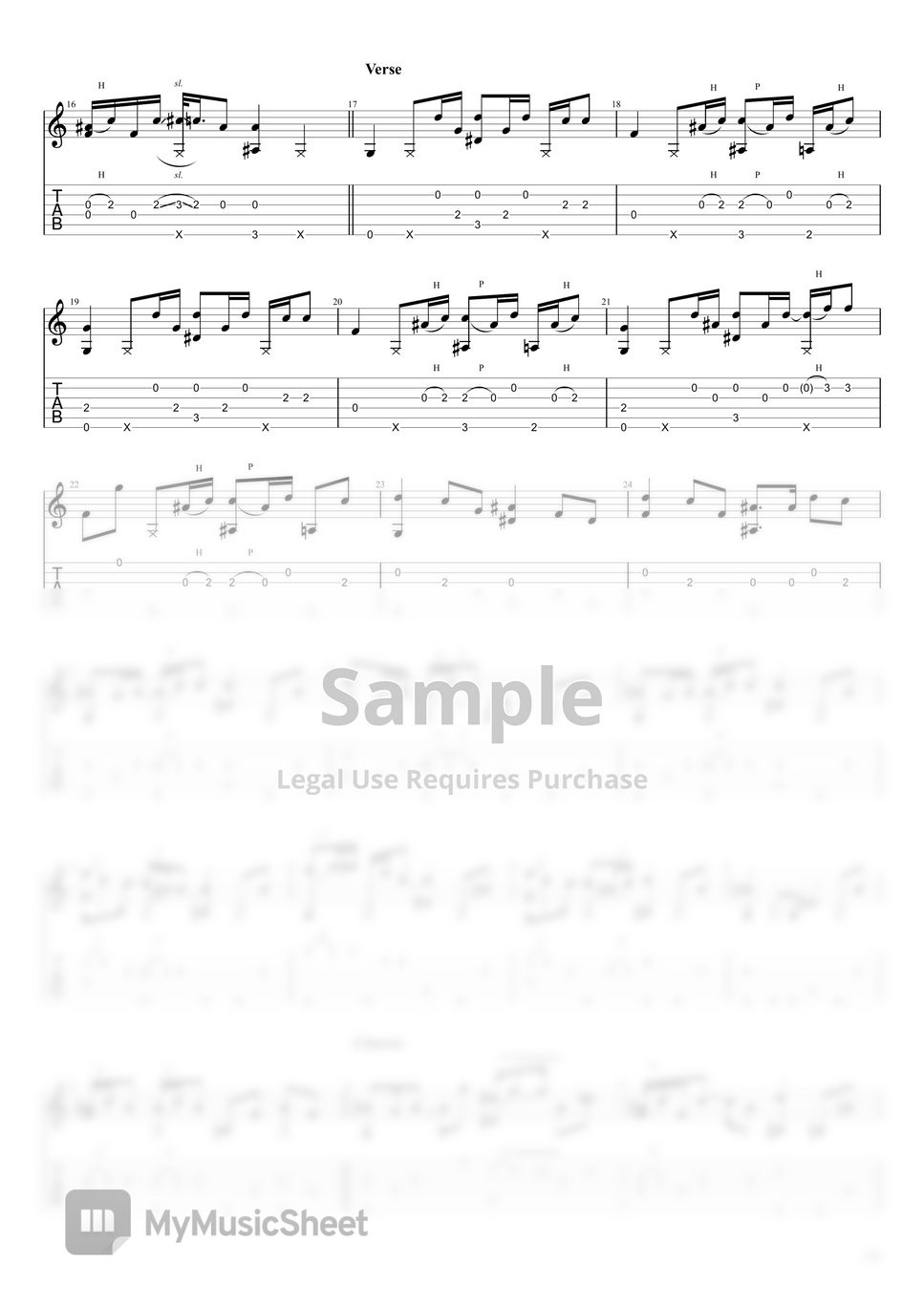 SHAUN 숀 - Way Back Home 악보 by Leon Alex