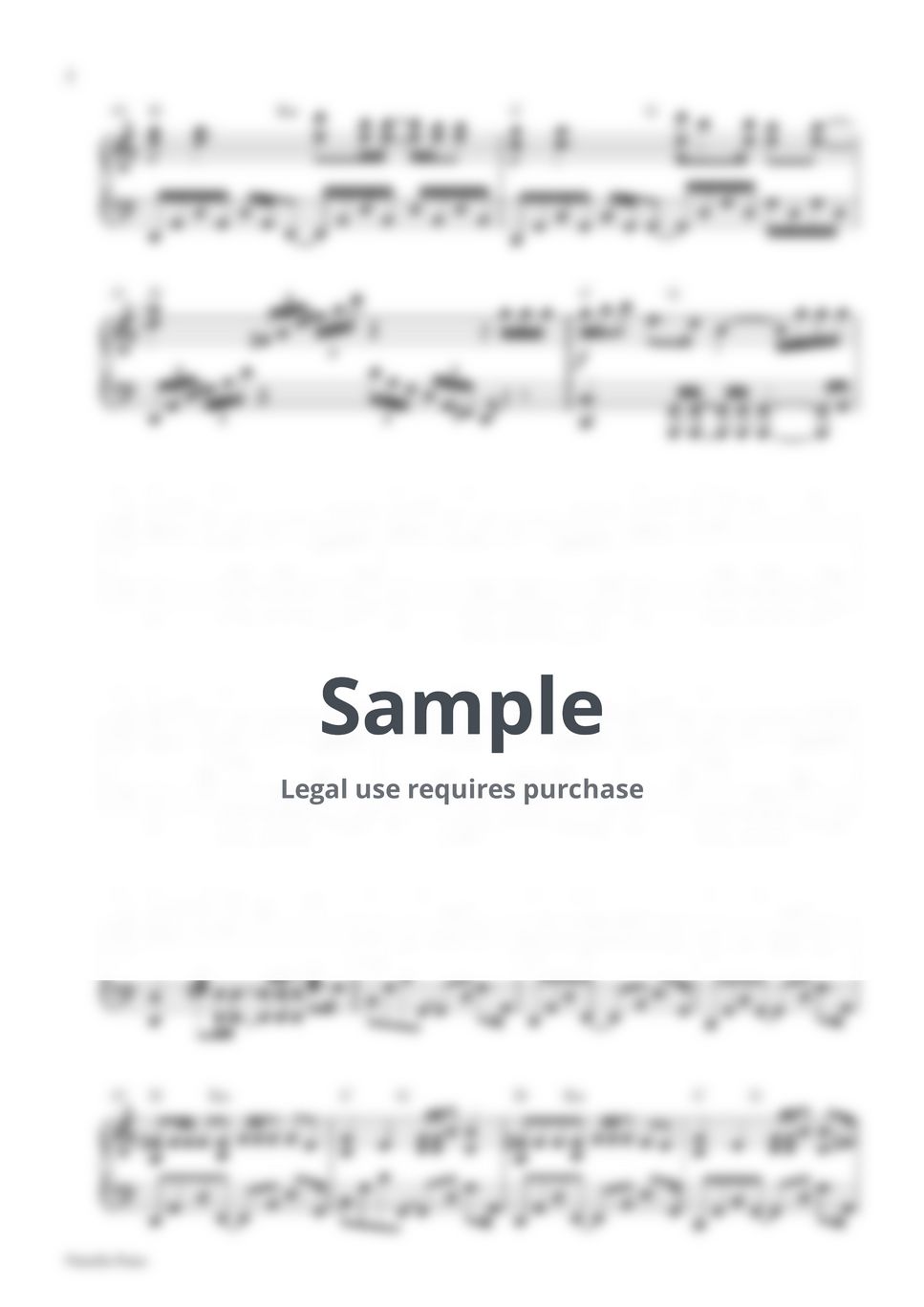 Taylor Swift - Bad Blood (Piano Sheet) Sheet Music by Pianella Piano