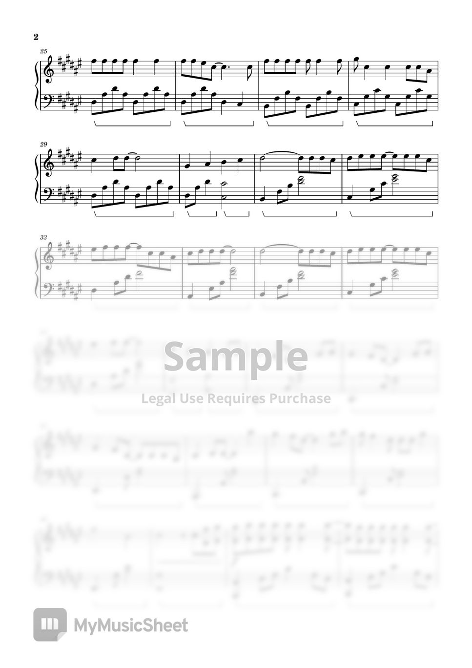 Secret Base | Kimi ga Kureta Mono (Marco D.) Sheets by Marco D.