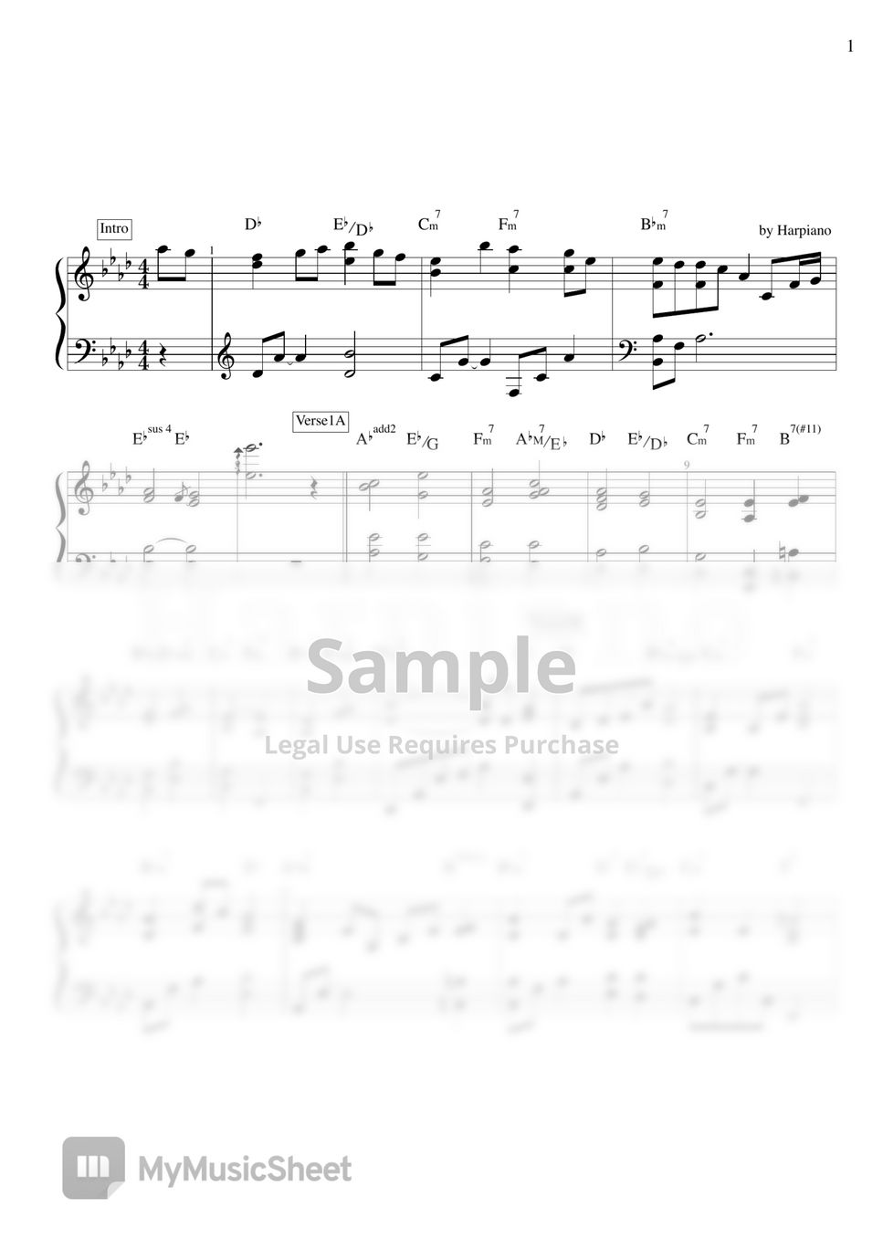 김수지 이 시간 너의 맘 속에 I Si Gan Neo Eui Mam Sog E Sheets By Harpiano