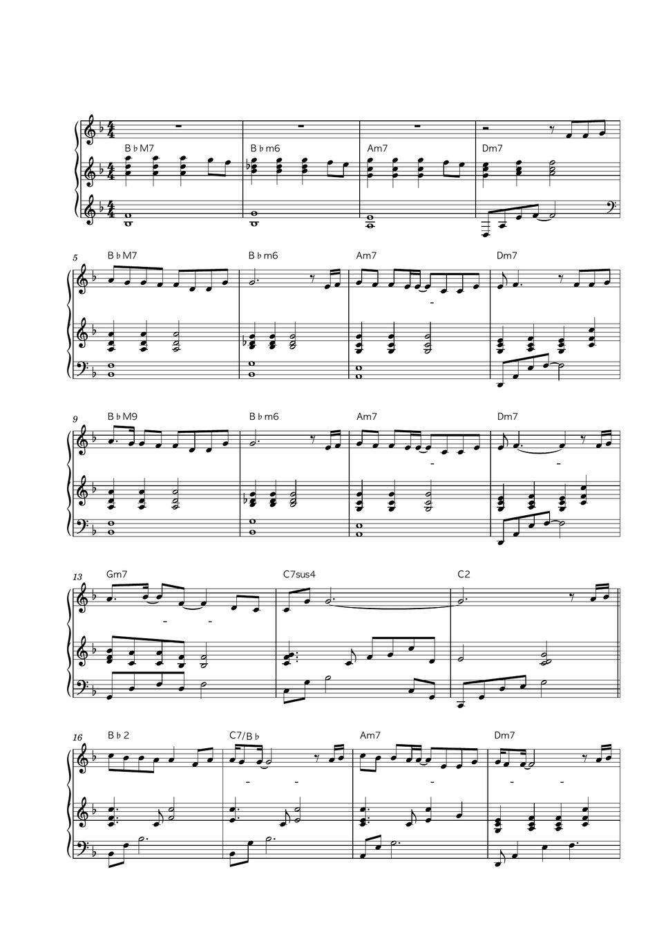 김상진 너를 선택한다 F Key Sheets By 생명의건반