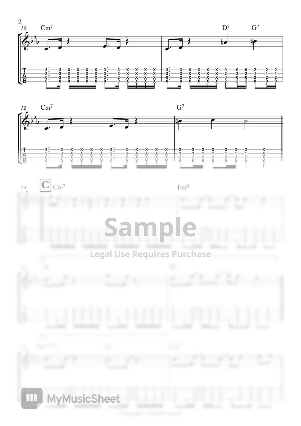 Tomoki Suzuki - Stalemate Sheet Music