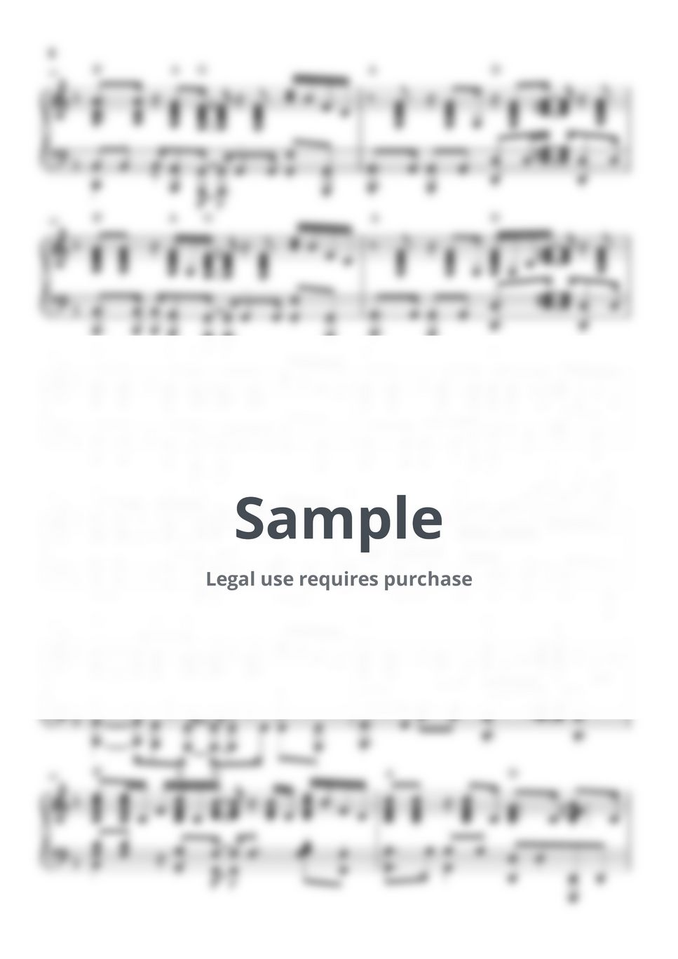 LE SSERAFIM - Perfect Night Sheet Music by 건반윤