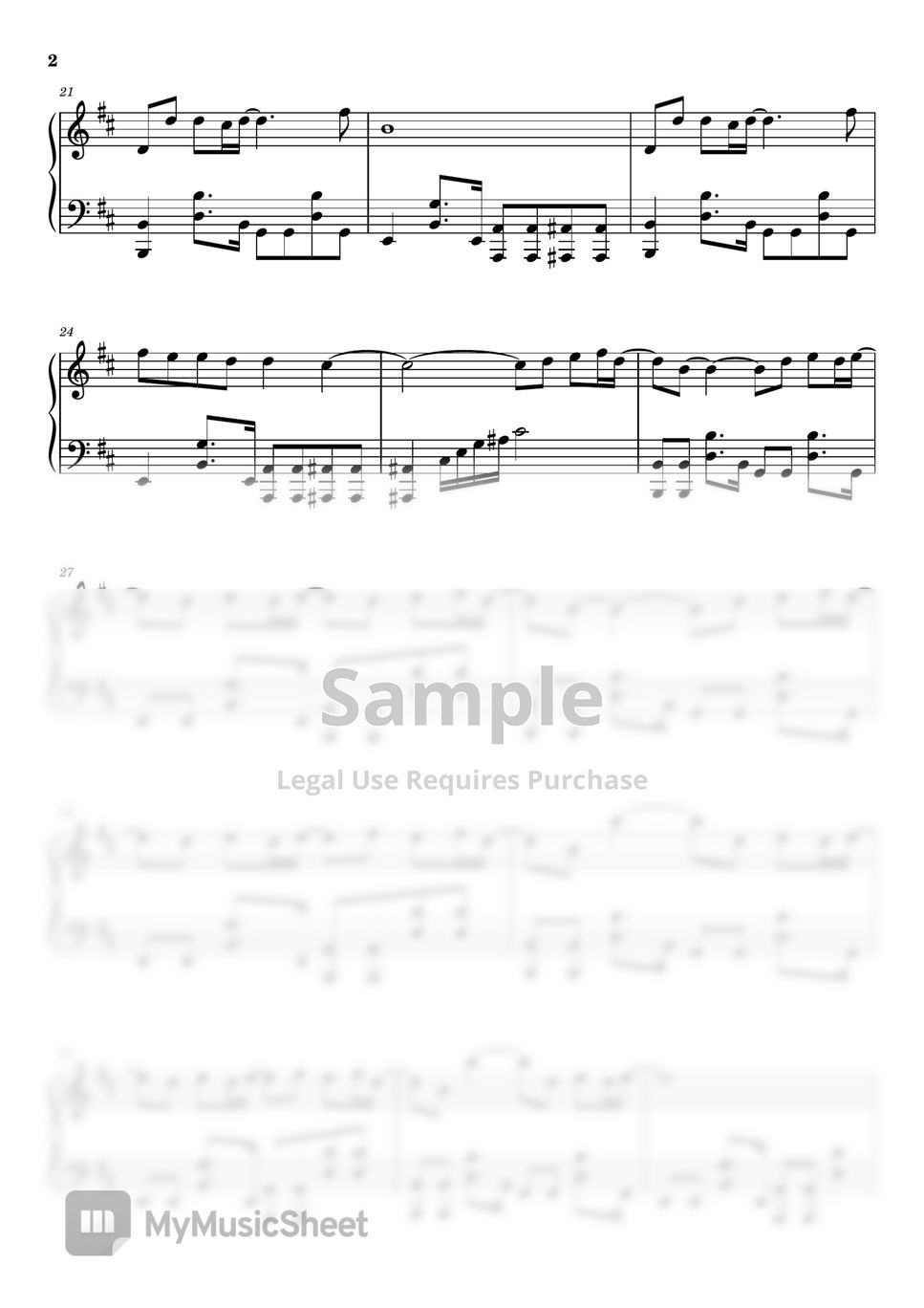Alizee - Moi Lolita Sheet Music by Piano Go Life