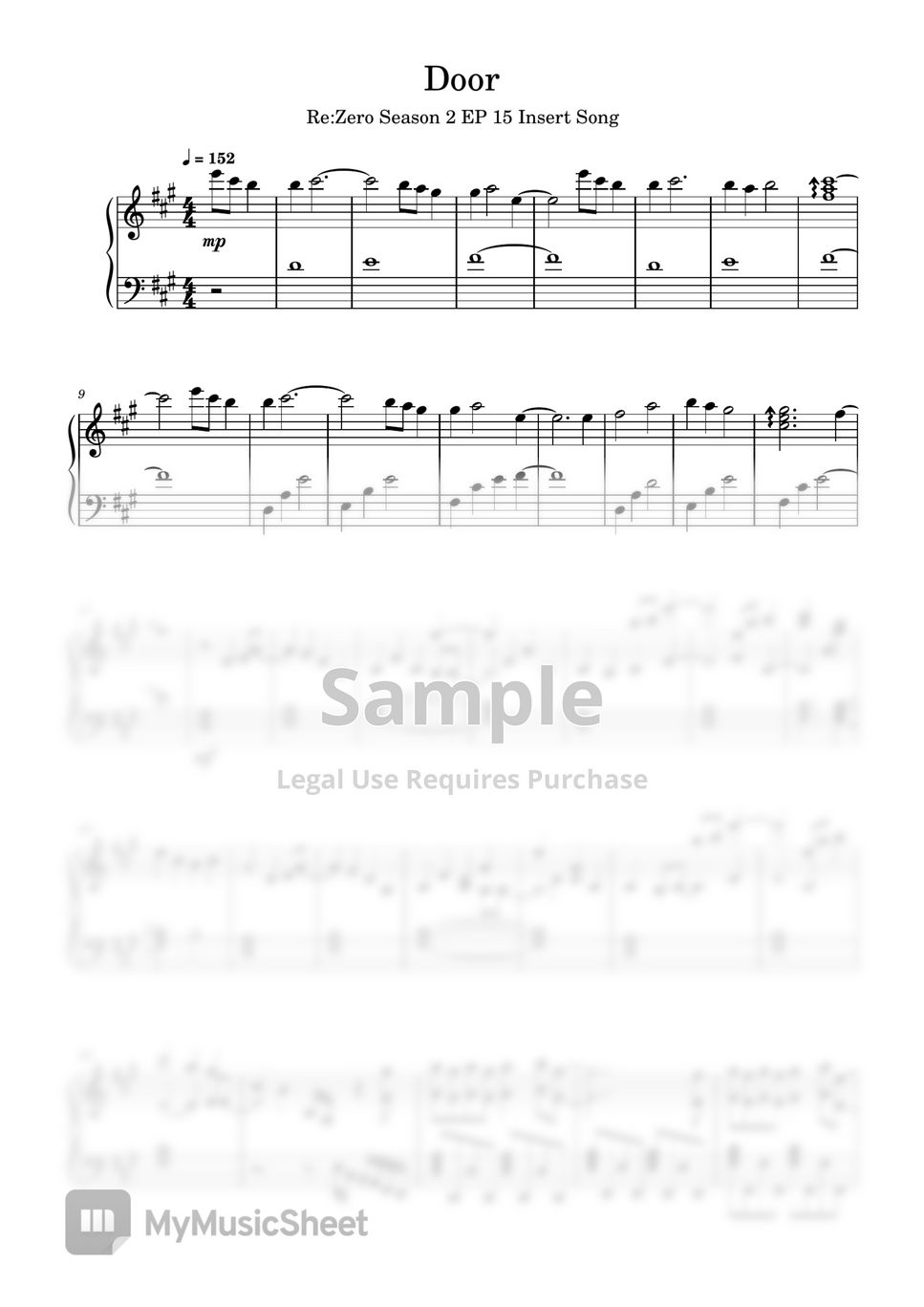 Rie Takahashi - Door - Rie Takahashi (Re: Zero Kara Hajimeru Isekai Seikatsu Season 2 Episode 15 ...